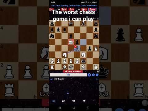 The worst chess game i can play - YouTube
