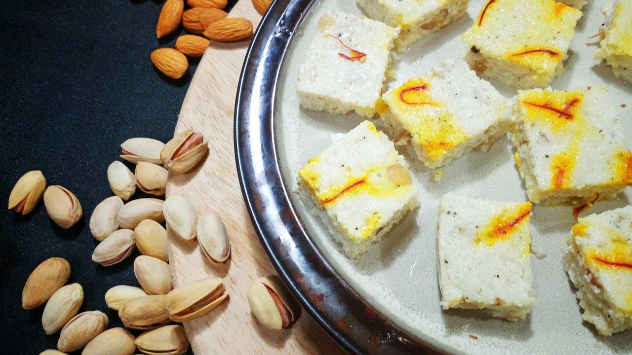 Steamed Sandesh / Bhapa Sandesh - Chef Lall's Kitchen - YouTube