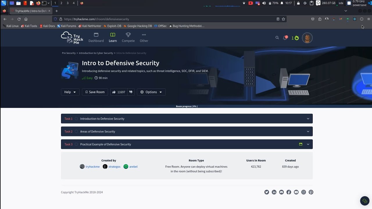 TryHackMe Lab Walkthrough: Intro to Defensive Security | Pre Security Path - YouTube