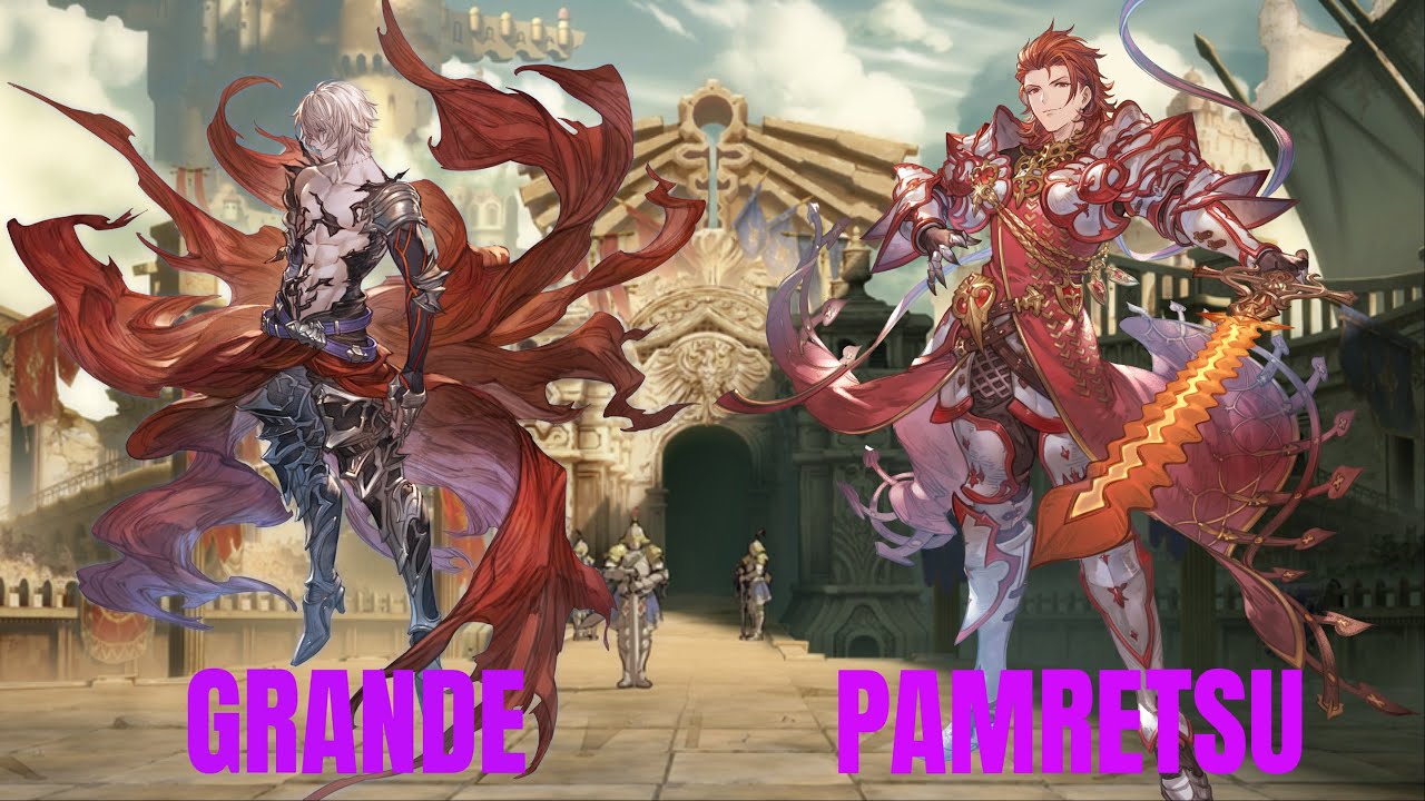 GBVSR High Level Gameplay Grande Lucilius VS Pamretsu Percival - YouTube