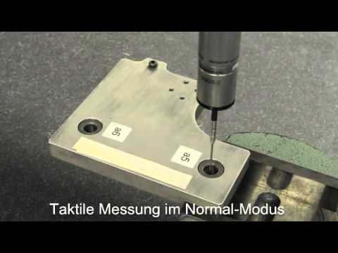 Taktile-Messung mit Mitutoyo Koordinatenmessmaschine (KMG) Crysta Apex ...