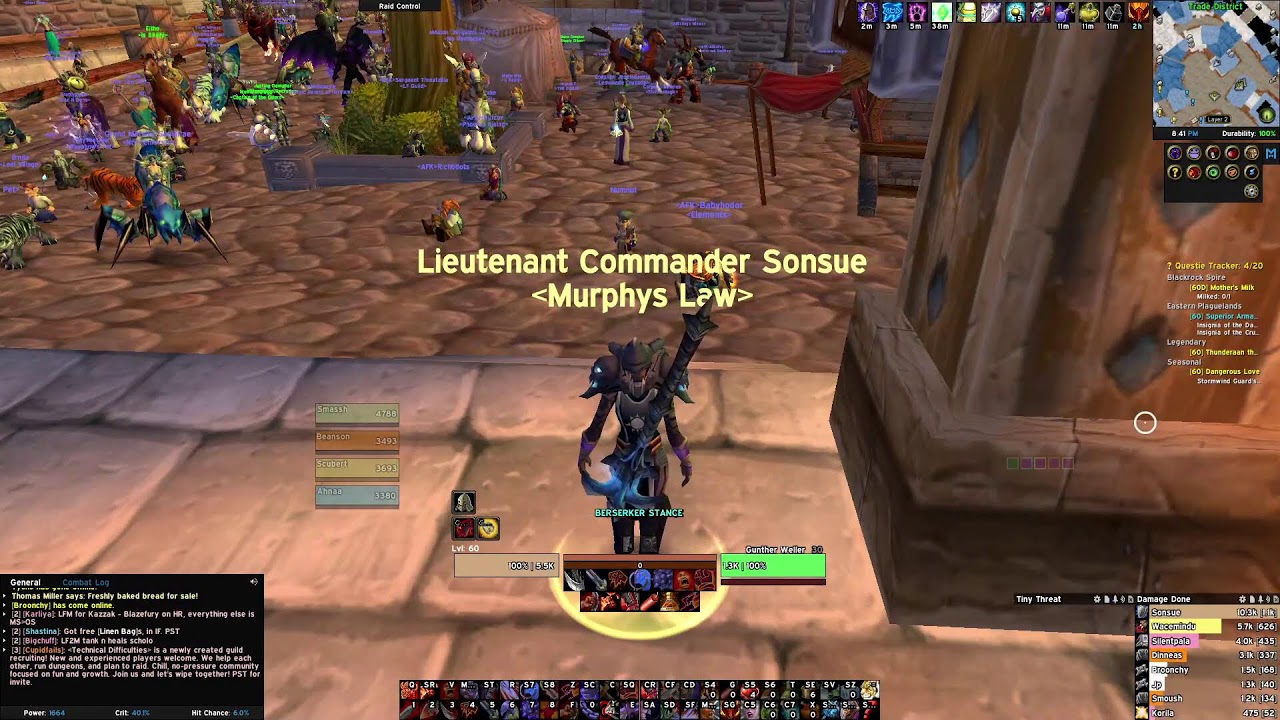 WoW classic SoD Warrior stuff - YouTube