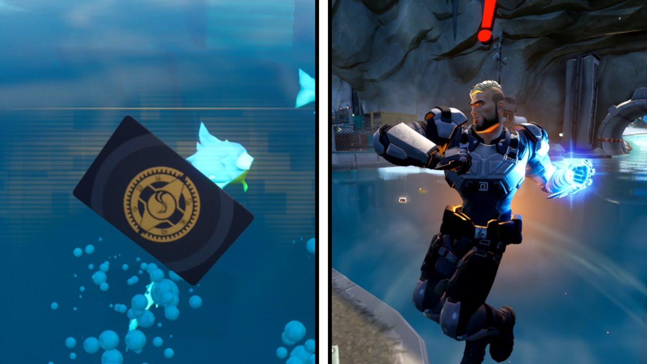 Gunnar Boss and Covert Cavern Keycard & Vault Location - Fortnite - YouTube