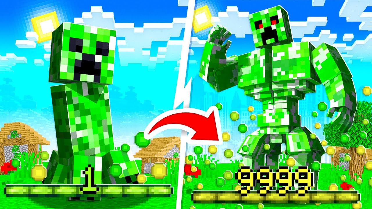 Minecraft but Creepers are Overpowered - YouTube