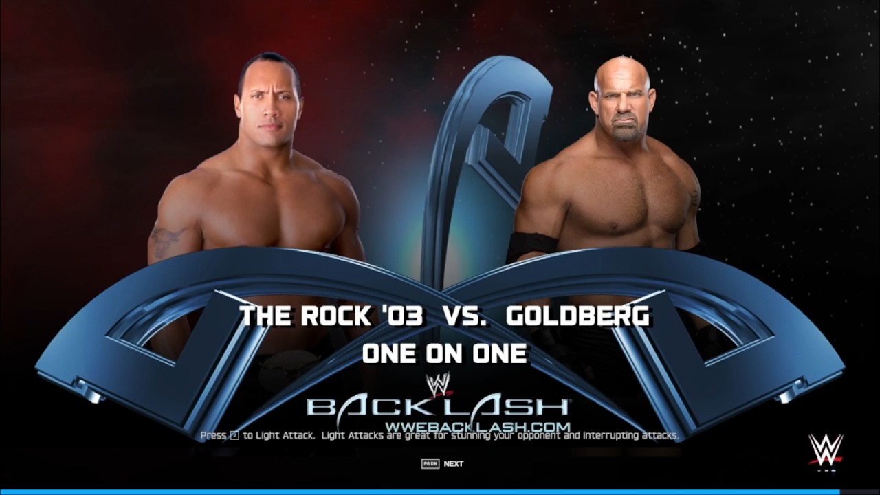 The Rock vs GOLDBERG Full Match - BRAWL FOR IT ALL! - WWE 2K25 ...