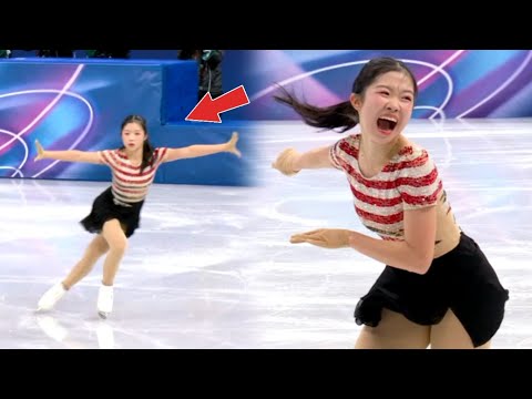Japanese Ami Nakai Broke the World Record in Women Figure Single Short Skating by Beating Petrosian