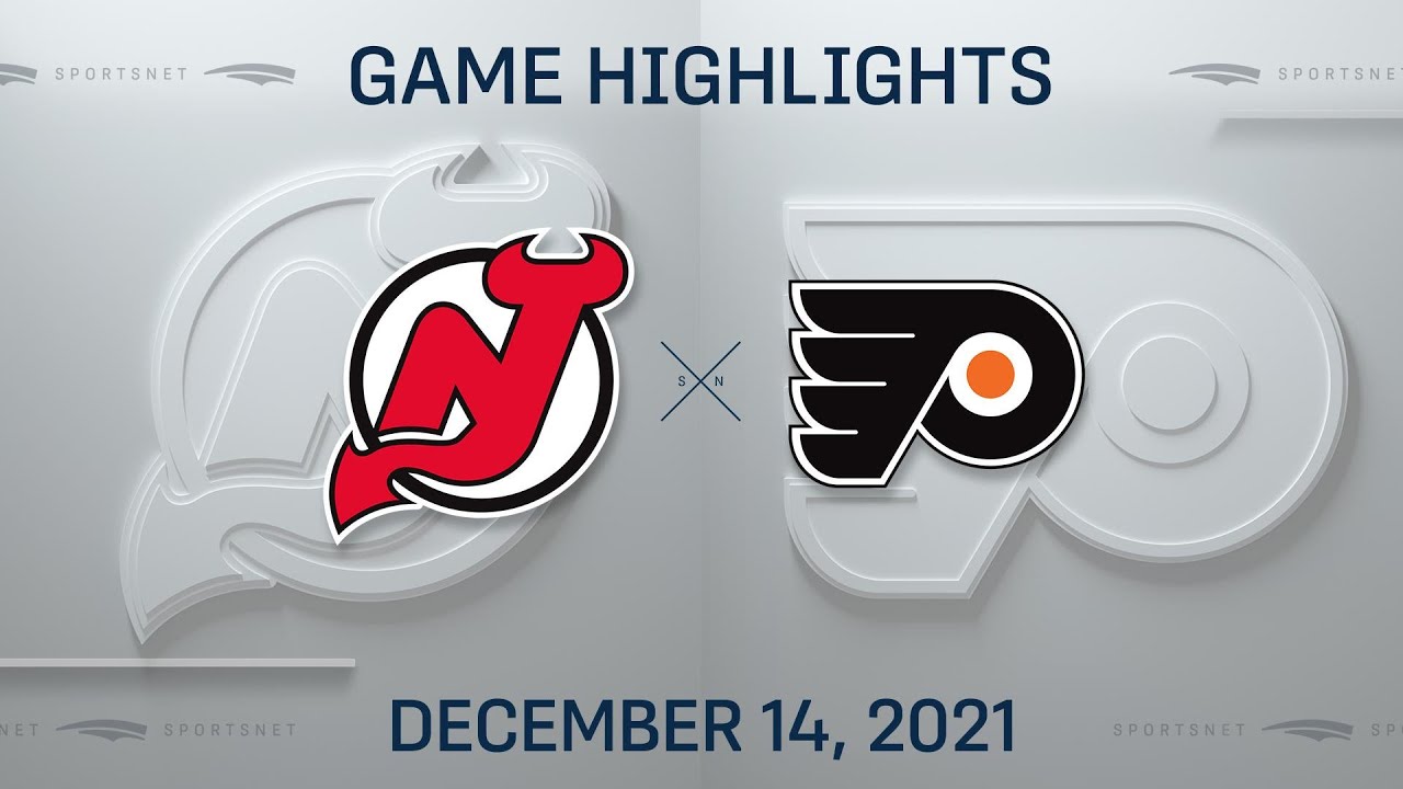 NHL Highlights | Devils vs. Flyers - Dec. 14, 2021 - YouTube