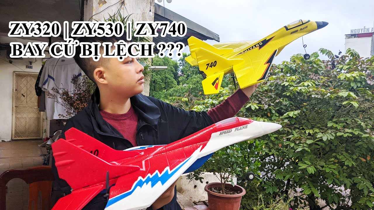 Hướng dẫn sửa máy bay ZY320 | ZY530 | Zy740 bị lệch khi bay. #RC # ...