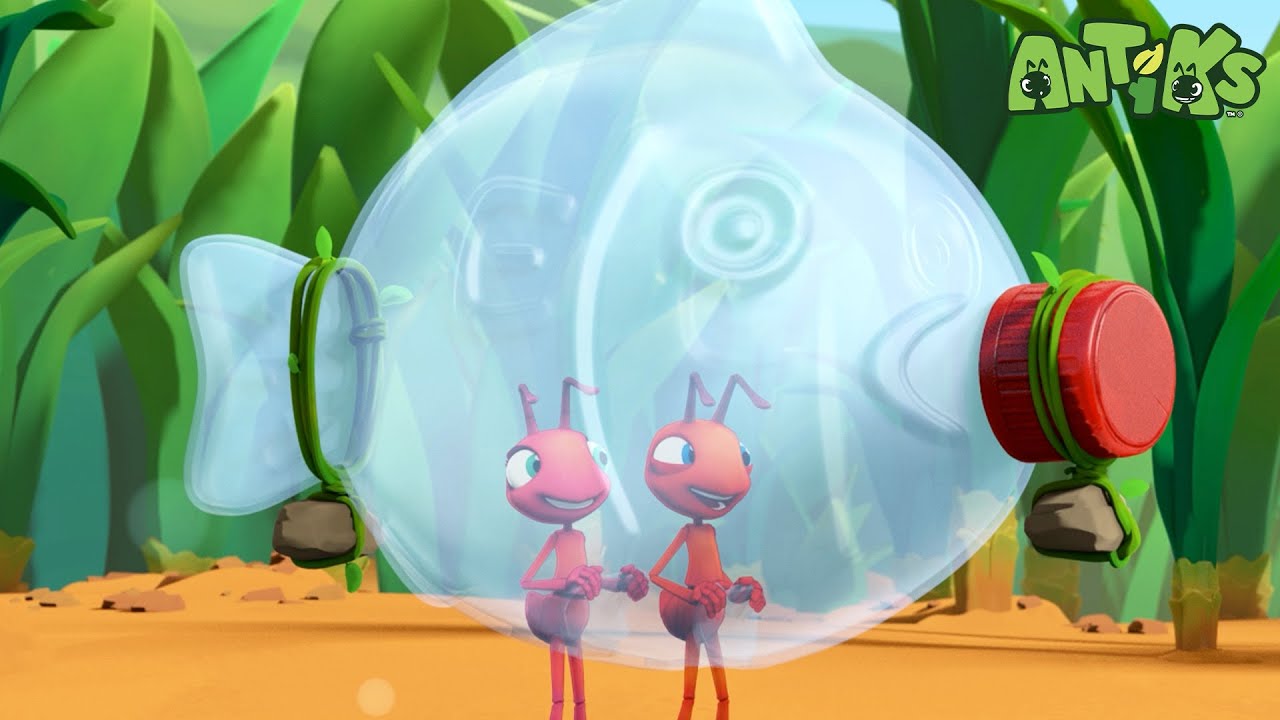Ants build a Submarine | ANTIKS | Funny Cartoons For All The Family ...