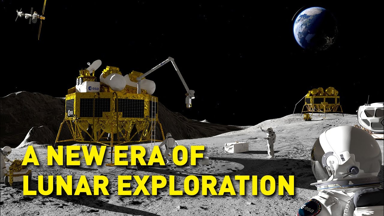 Water Ice - the catalyst for a new era of moon exploration - YouTube