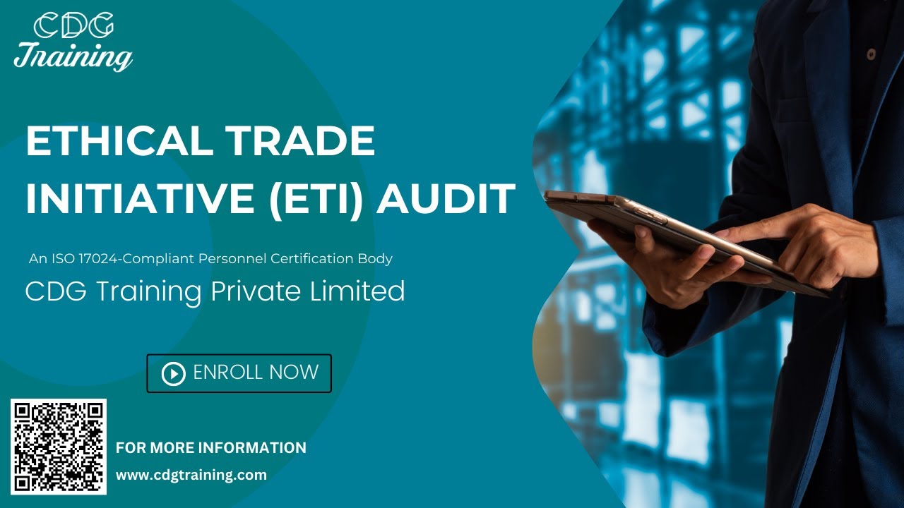 Comprehensive Ethical Trade Initiative (ETI) Audit Course | CDG ...