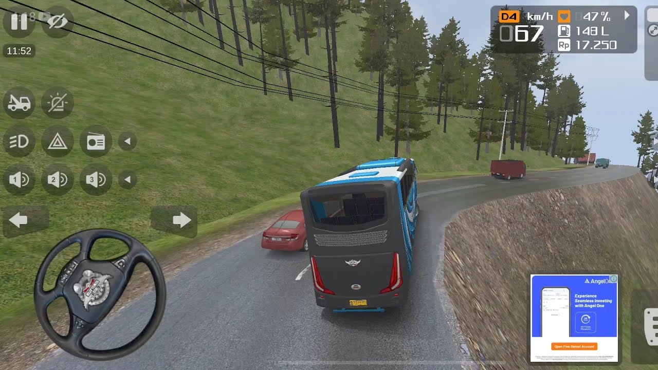Bus simulator indonesia new map bus gems #busimulatorindonesia # ...