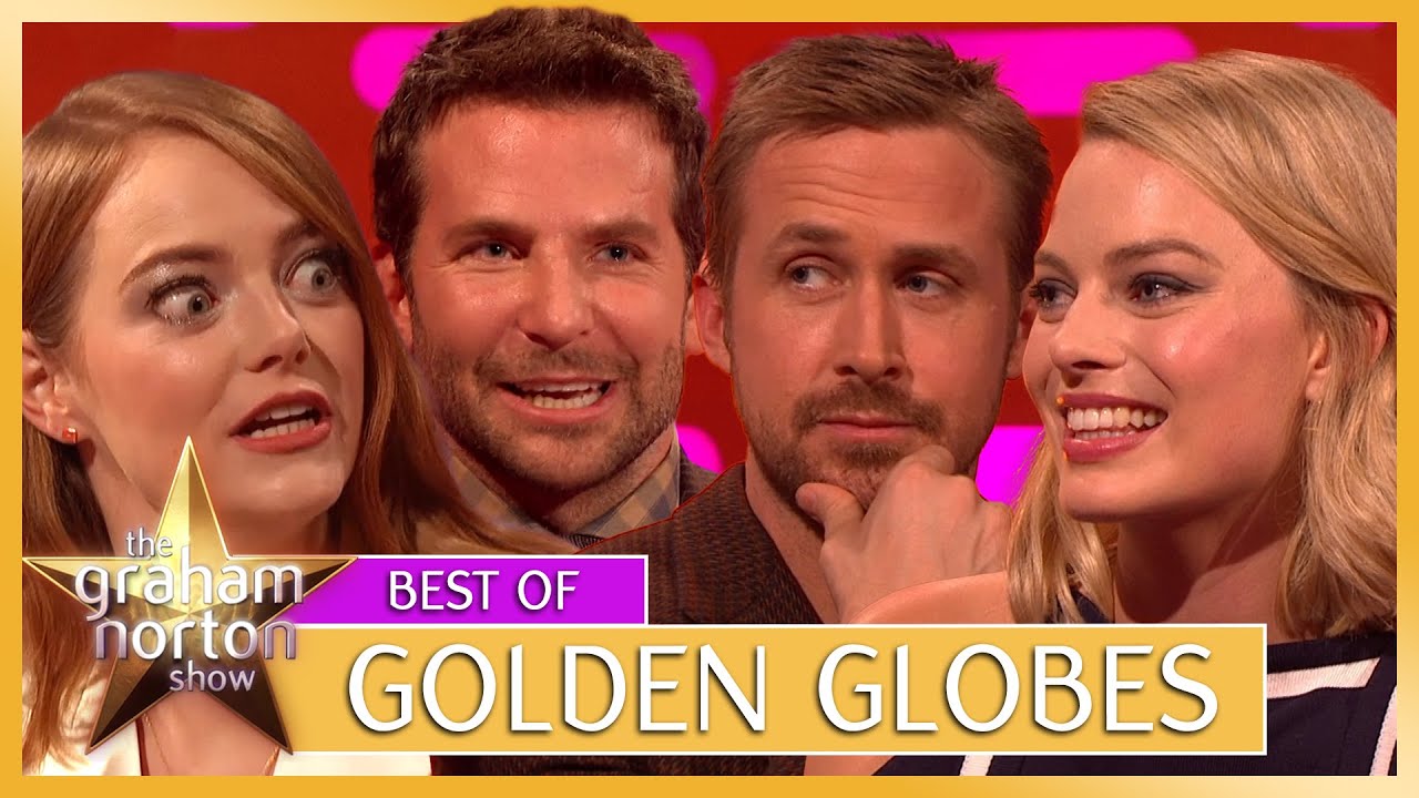 Barbie’s Margot Robbie & Ryan Gosling Compare Body Art | Golden Globes ...