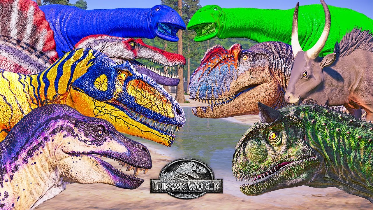 Malusaurus Skin Giganotosaurus VS Yangchuanosaurus, Leptobos Mod ...