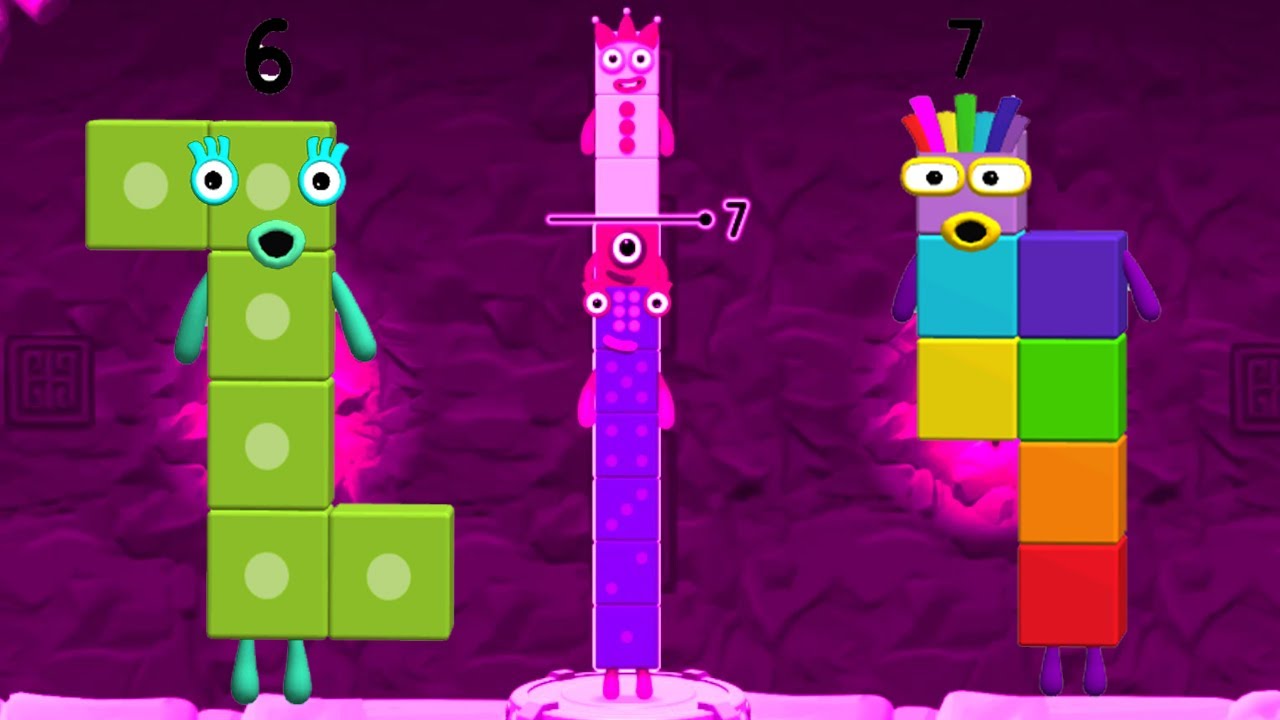 Numberblocks Learning Adventures #55 - Meet the Numberblocks 6 7 7 ...