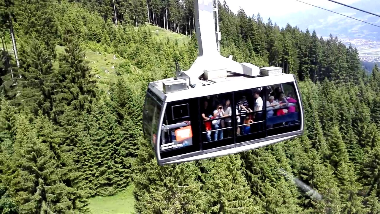 Seilbahnfahrt Nordkette Innsbruck - YouTube