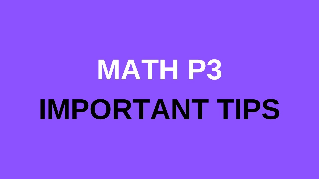 A2 Maths P3: DIFFERENTIAL EQUATIONS IMPORTANT QUESTIONS PROVE. Wed, 15 ...