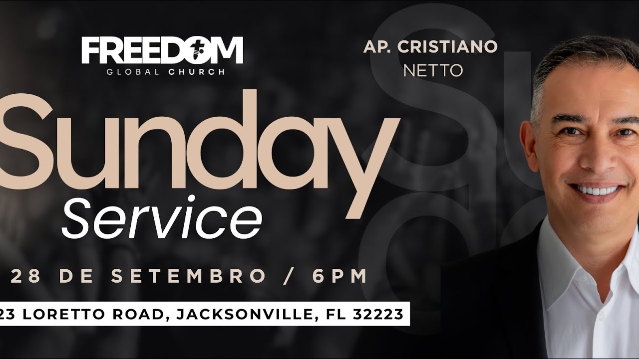 Culto de Domingo AO VIVO | Freedom Global Church - YouTube