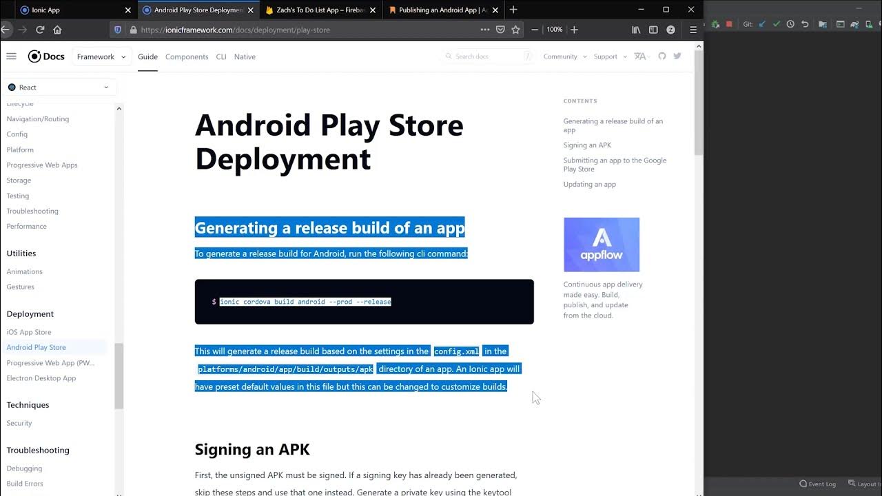 Building an iOS, Android, & Web App Using JavaScript/React/Ionic ...