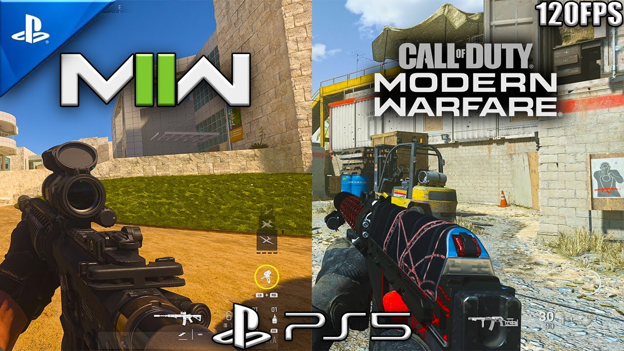 MW2 Vs Modern Warfare 2019 | PS5 Gameplay | 120FPS - YouTube