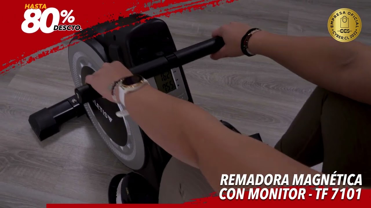 Remadora Magnética con Monitor TF 7101 - YouTube