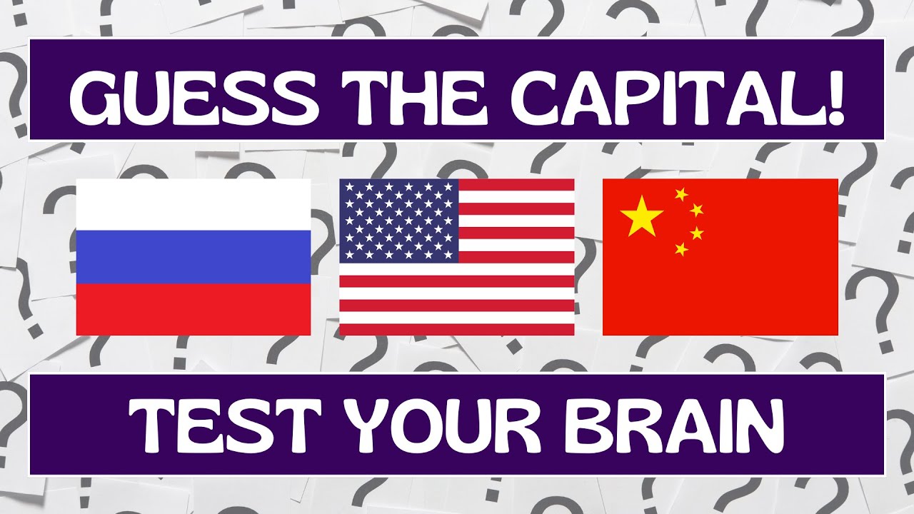 Did you guess it right? | Guess the capital | Brain tests by Mr. Genius ...