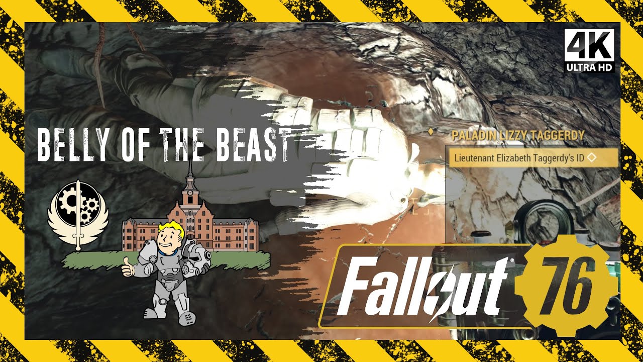 Belly of the Beast - Fallout 76 [4K] BOS Side Quest Gameplay - Ep. 39 - YouTube
