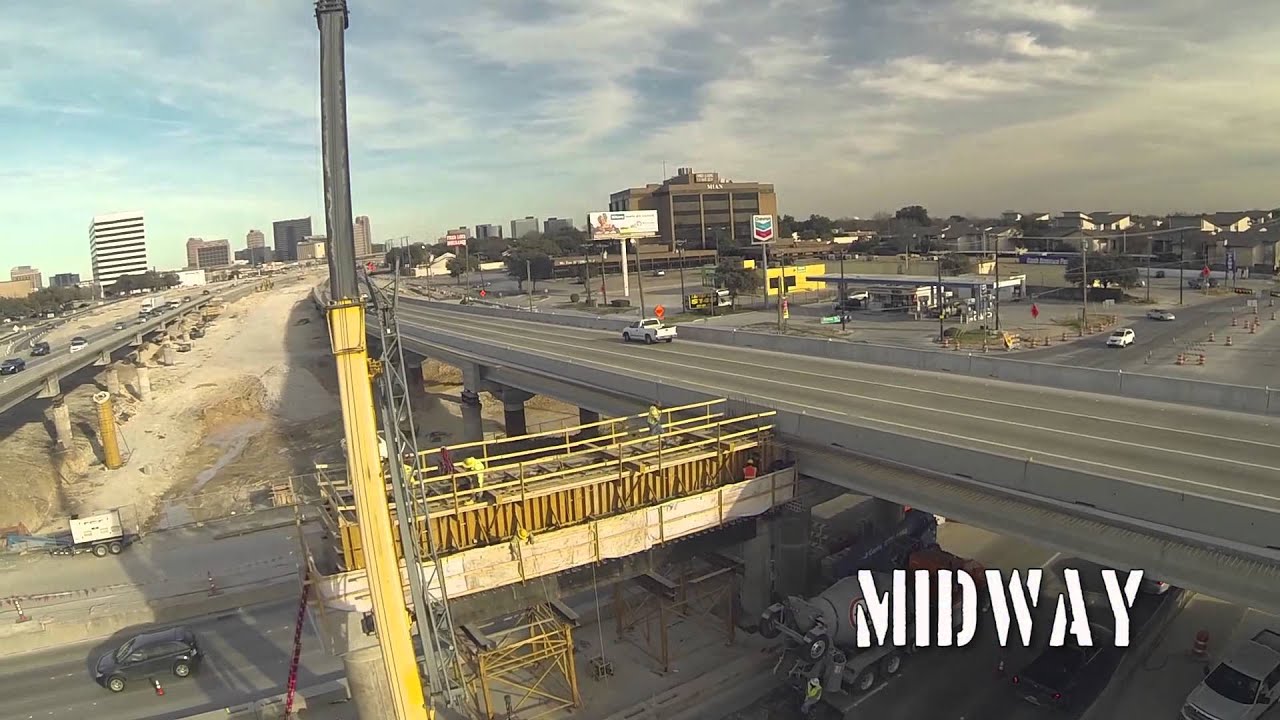 LBJ Express Project January 2014 - YouTube