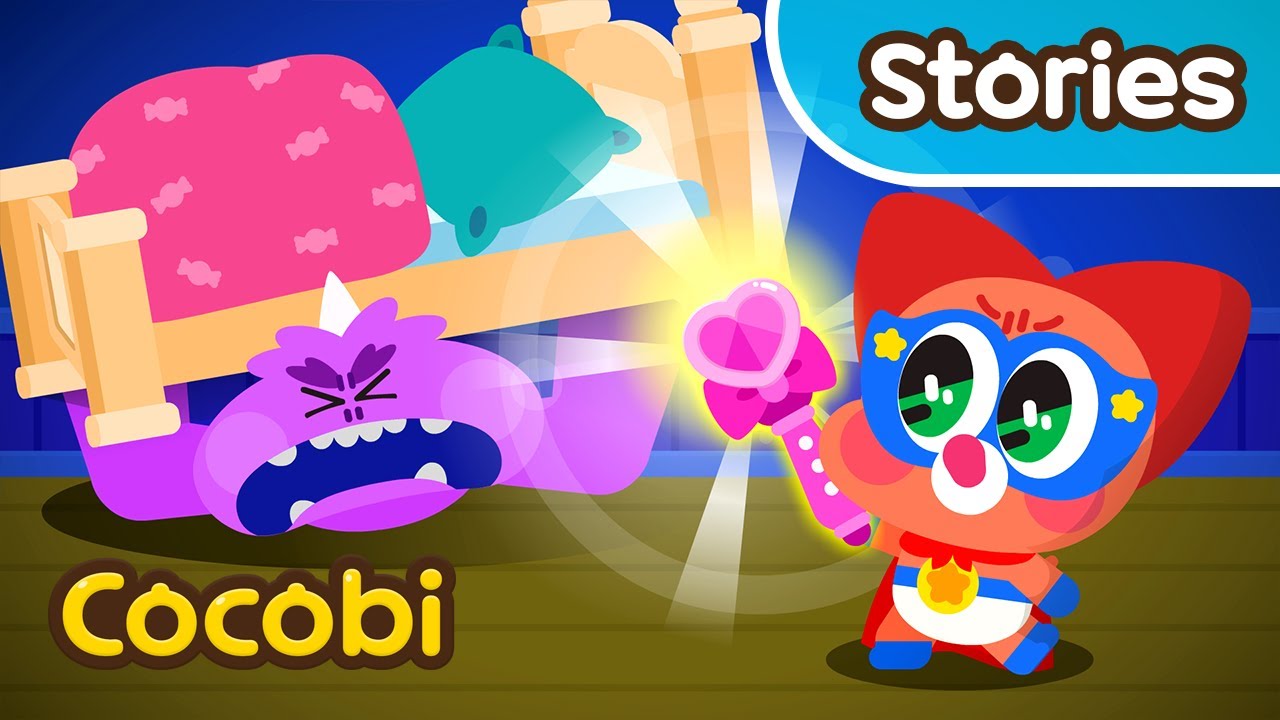 Super Baby Lala👶Episode 9 - Monster Under the Bed | Cocobi Kids Cartoon ...