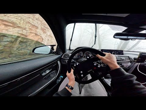 POV 700HP M4 HIGH SPEED MOUNTAIN RUN AND DRIFTING [SKETCHY CONDITIONS & ROADS]