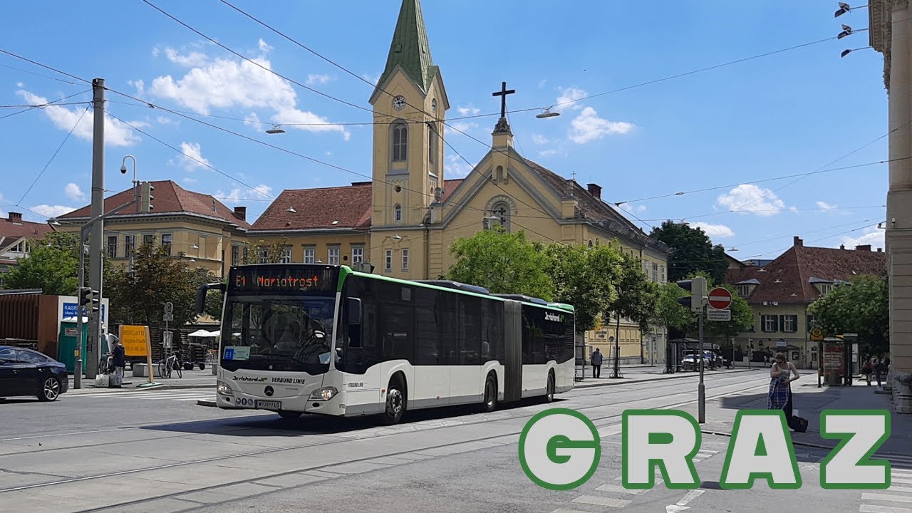 Dr. Richard Graz Bus, Line E1 #1702 - YouTube