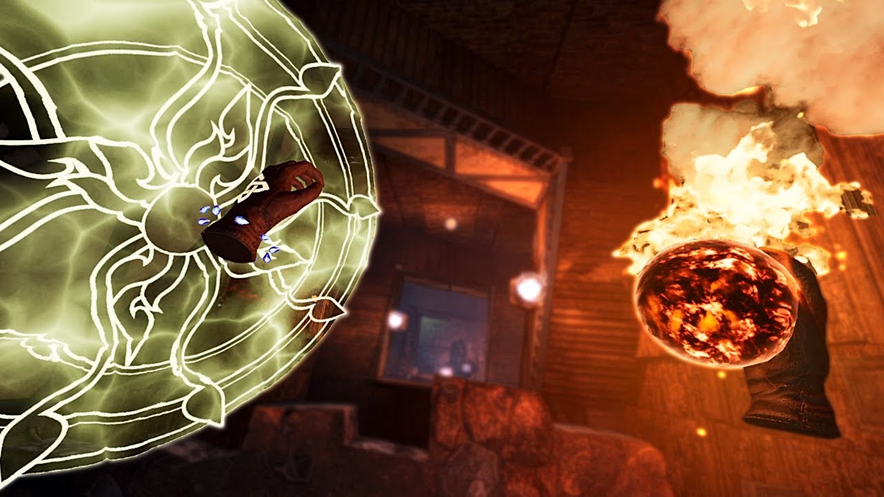 THESE NEW MAGIC SPELLS ARE SO AWESOME in The Wizards VR - YouTube