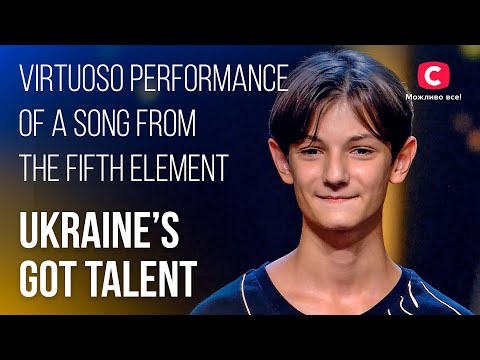 🎙Virtuoso performance of a song from The Fifth Element – Ukraine's Got Talent