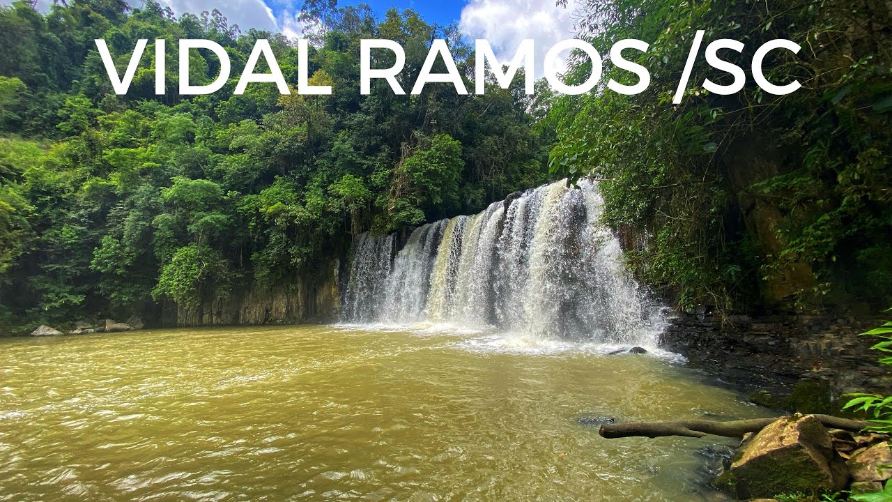 OLHA OQUE ACHAMOS EM VIDAL RAMOS /SC - QUE CACHOEIRA MARAVILHOSA - DO LADO DA ESTRADA - YouTube