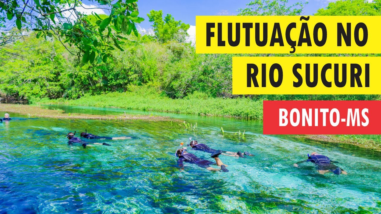 Flutuação no Rio Sucuri, Bonito-MS - Blog Meu Destino - YouTube