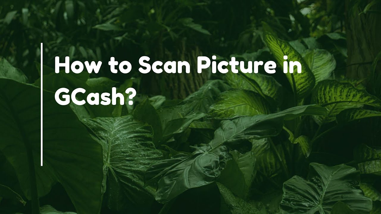 How to Scan Picture in GCash? - YouTube