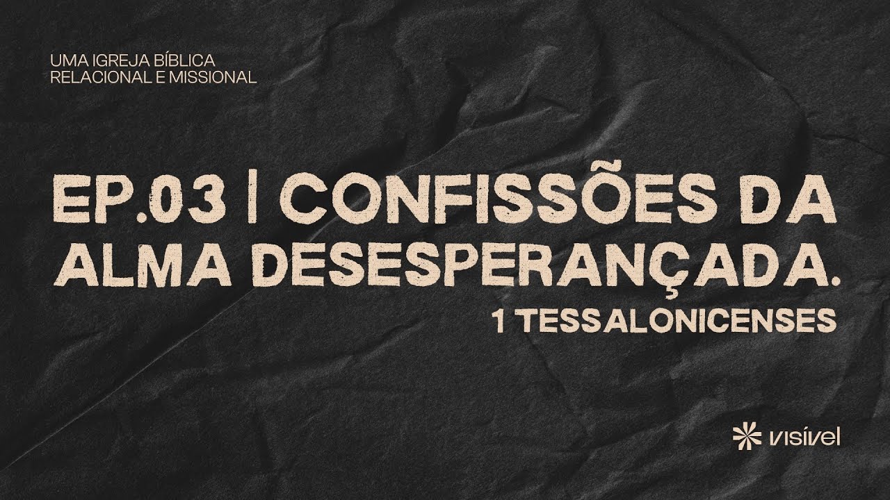 Confissões da Alma Desesperançada | Pr. Jefferson Pires - YouTube