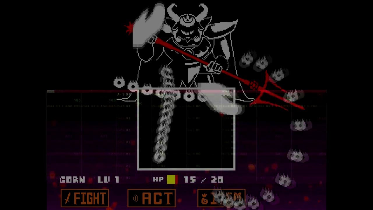 Undertale - Bergentrückung (Intro) + ASGORE (8 bit Chiptune Famitracker ...