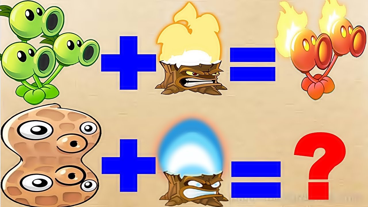 Threepeater Pvz2, Pea-nut pvz2 Vs Torchwood Pvz2 in Plants vs. Zombies ...