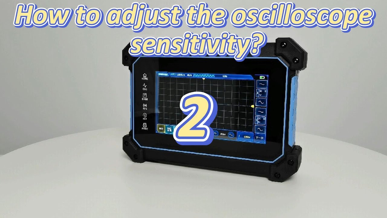 Hantek new product TO1000 Tablet oscilloscope DMM+OSC+AFG—How to adjust ...