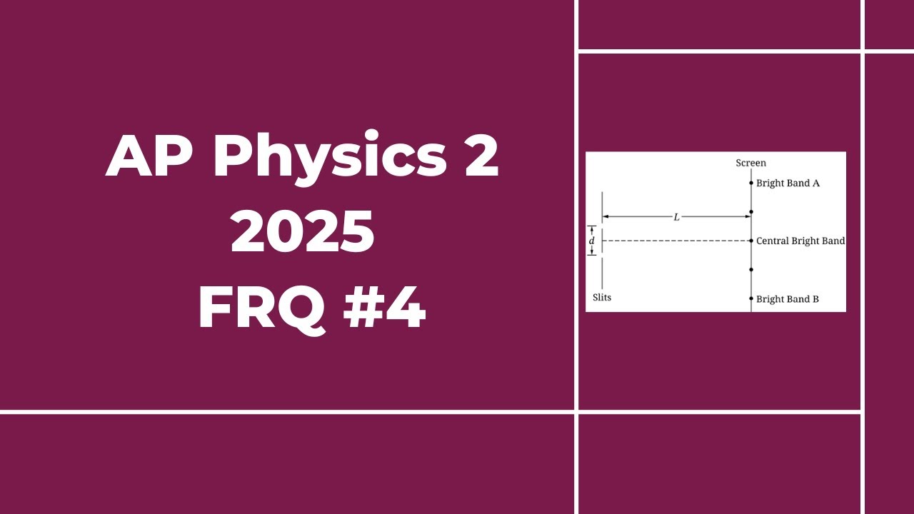 2025 AP Physics 2 Free Response #4 - YouTube