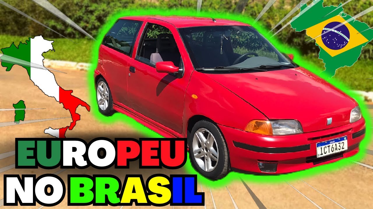 FIAT PUNTO MK1 1994 ÚNICO EM BRASÍLIA - YouTube