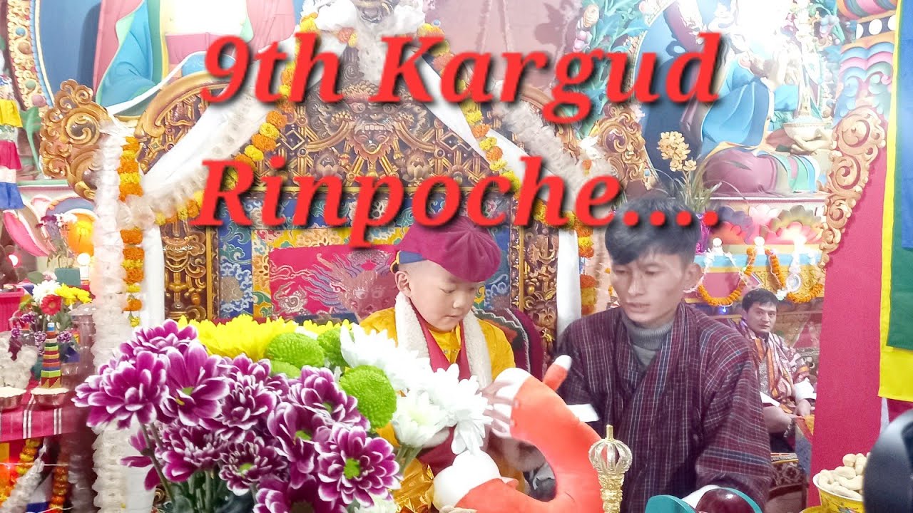 A grand welcome to 9th Kargud Rinpoche at Pabyuik Choeling Gumpa ...