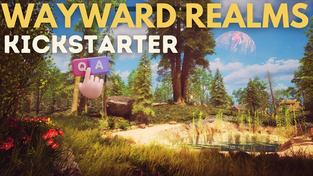 The Wayward Realms: Kickstarter QnA | April 2024 Update - YouTube