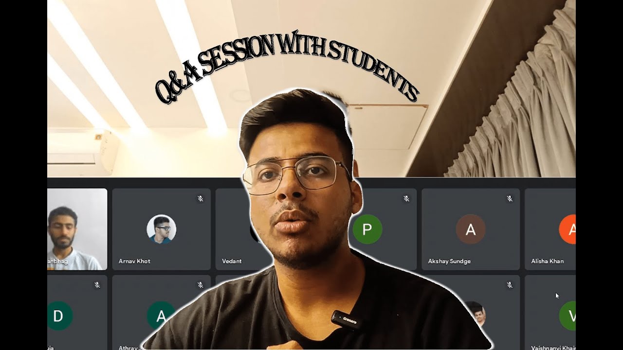 Student Q&A Session: Unveiling Solutions in our Online Seminar ️| - YouTube