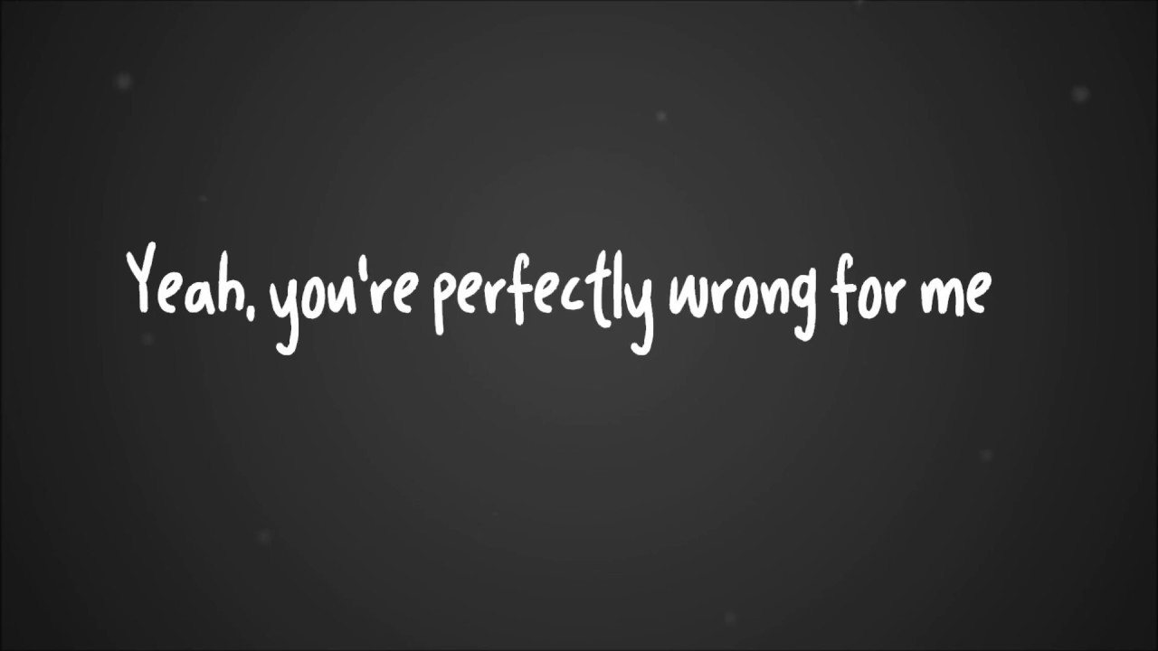 Shawn Mendes - 'Perfectly Wrong' Lyrics - YouTube