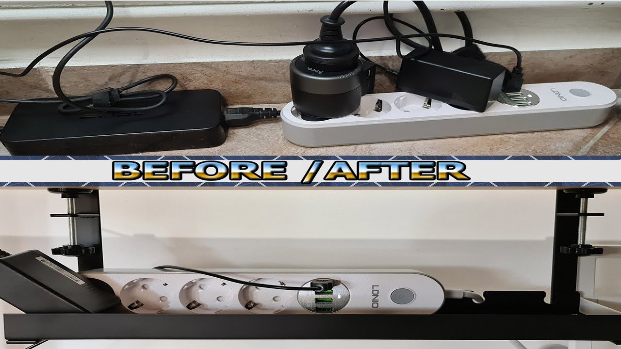 How to Hide and Tide your Cables Easy and Cheap | Best Cable Management ...