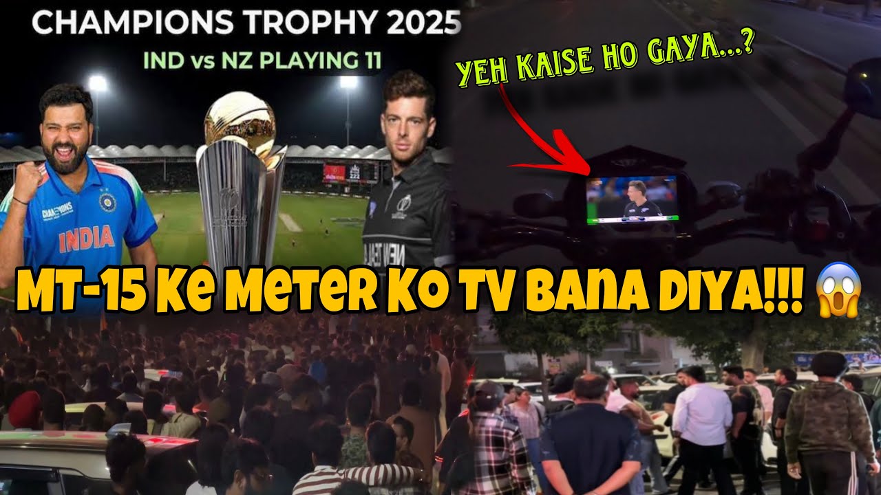 MT-15 Ke Meter Par LIVE Match?! Yeh Kaise Ho Gaya?! 😱🔥| Champions ...
