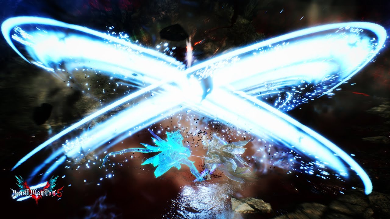 Devil May Cry 5 - Vergil Doppelganger combo Analysis - Sepulchral combo ...
