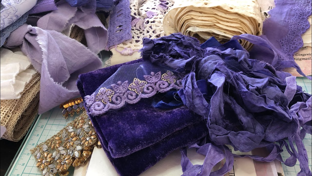 the lavender journal. setting the tone with the first page part 3 - YouTube